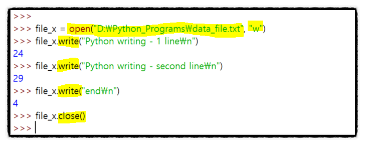 파이썬 파일 I/O(File Input/Output) : 네이버 블로그