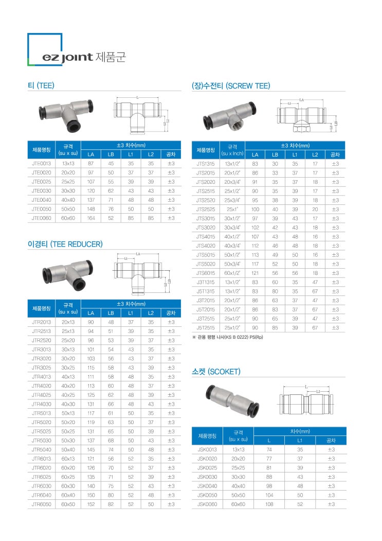 조인탑 EZ-JOINT(이지조인트) 제품군 : 네이버 블로그