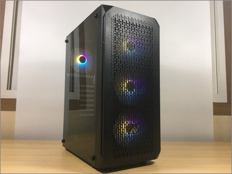 ABKO NCORE 식스팬 풀 아크릴 LUNAR (블랙) 컴퓨터케이스 : 네이버 블로그