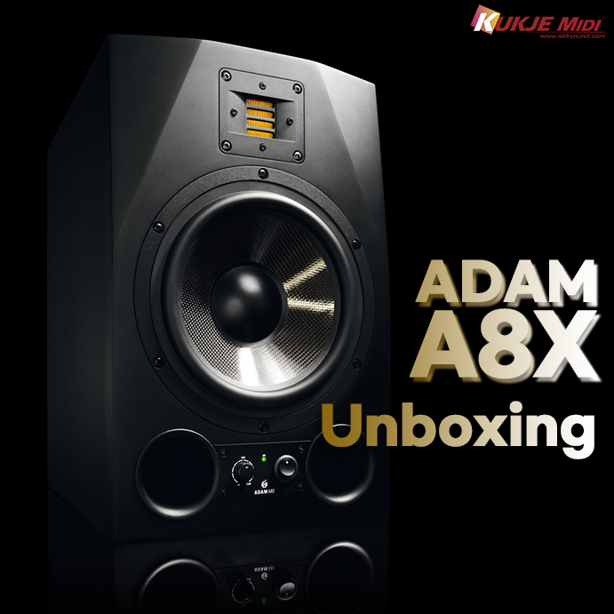 [국제미디 리뷰] ADAM A8X 8인치 모니터 스피커 언박싱 : 네이버 블로그