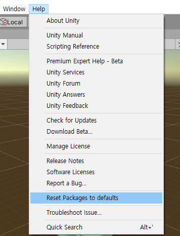 [Unity3D] Library\PackageCache\com.unity.package-manager-ui 에러 : 네이버 블로그