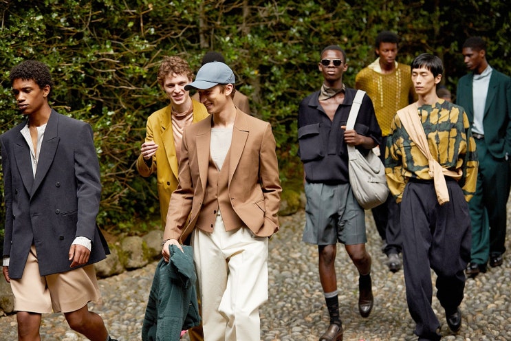 제냐 Zegna SS21 XXX 컬렉션 패션쇼 셀럽들도 애정하는 명품 브랜드 : 네이버 블로그