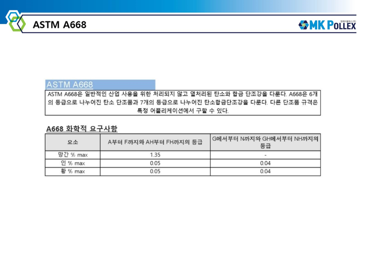 ASTM A668 : 네이버 블로그