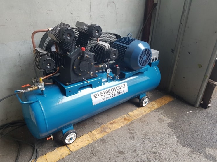 중고콤프레샤 15마력 (코핸즈 K-904N) : 네이버 블로그