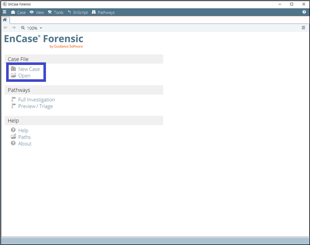 [Tools] EnCase8 - 케이스 생성 : 네이버 블로그