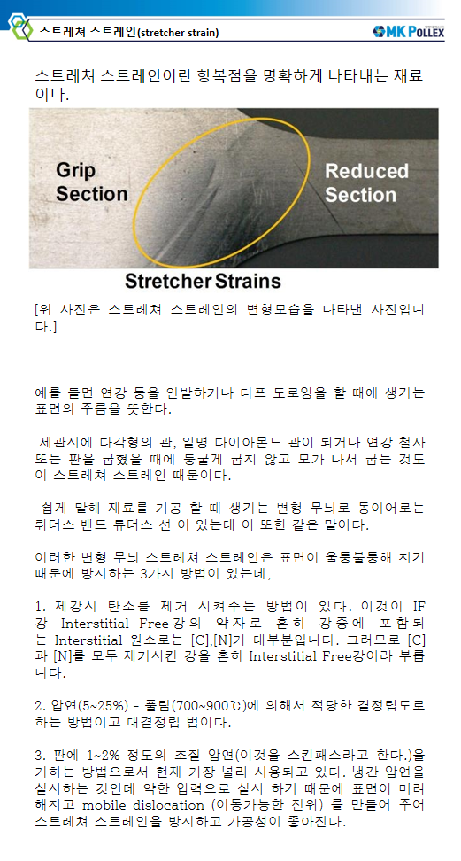 스트레쳐 스트레인 (stretcher strain) : 네이버 블로그