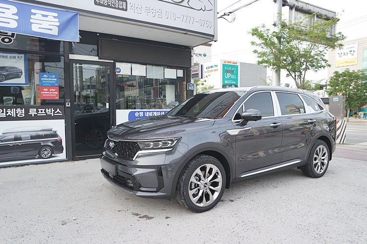 쏘렌토MQ4 PPF 시공 어디어디? 생활보호패키지+본넷+헤드라이트+사이드미러 : 네이버 블로그