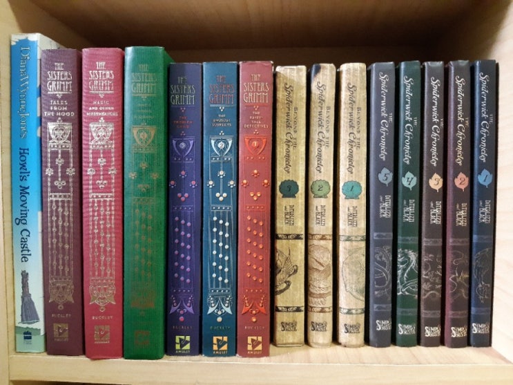 책꽂이(21)- The Spiderwick Chronicles, Beyond the Spiderwick, The Sisters ...