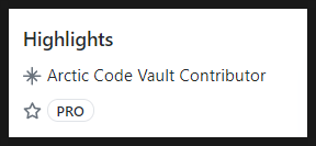 깃허브 Arctic Code Vault Contributor 뱃지를 받다 : 네이버 블로그