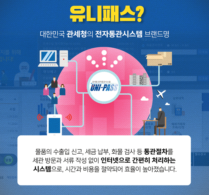 관세청 국가관세종합정보망 유니패스(Unipass)란~? : 네이버 블로그