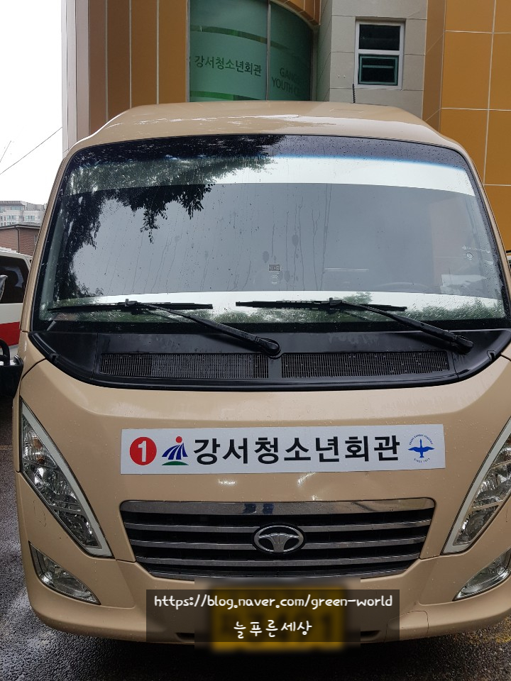 영상기록장치 의무화 햇빛관광 출장 장착 서울 강서 청소년 회관에서 16년식 대우 레스타 차량 영상기록장치dvr 블랙박스