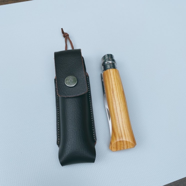 캠핑용 칼 오피넬 올리브 나무 손잡이 : 네이버 블로그