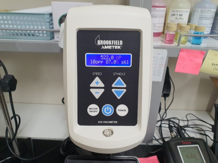 브룩필드 점도계 DVE LV , 점도계 , 회전형점도계 , Brookfield , Viscometer , 더랩컴퍼니 : 네이버 블로그