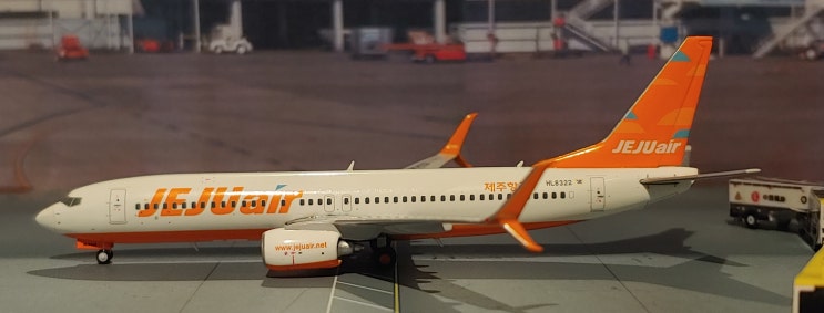 [JC Wings] 제주항공(JEJUair) B737-800 Split Scimitar Winglet (HL8322 / 1: ...