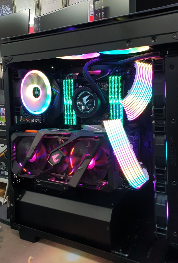 대구 조립컴퓨터 Intel i9 10900X , X299X DESIGNARE 10G , AORUS 지포스 RTX 2080 ...