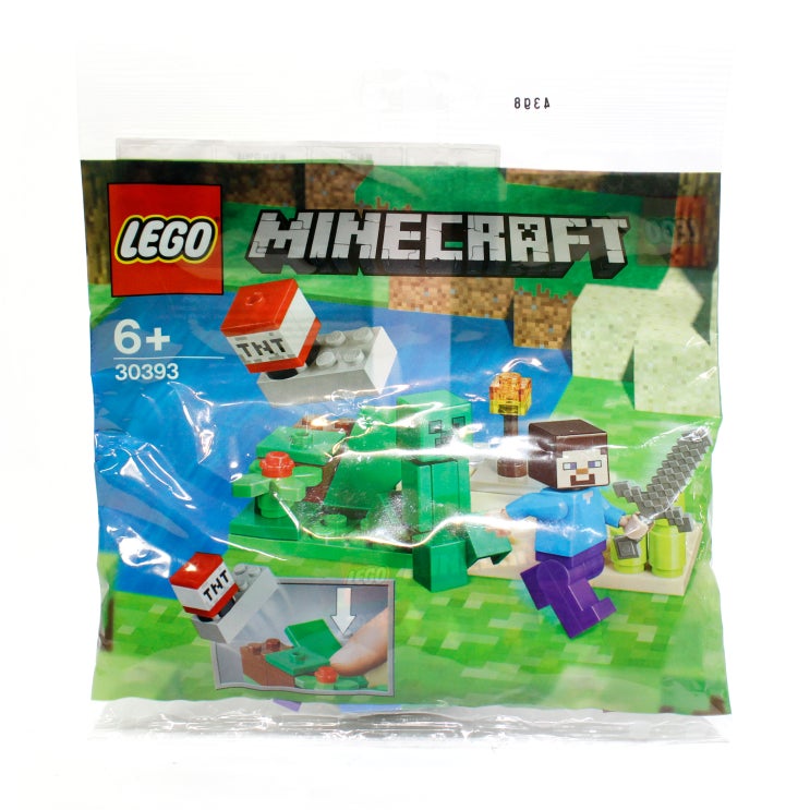 LEGO 30393 스티브와 크리퍼 폴리백 프로모션 - 레고 마인크래프트 : 네이버 블로그