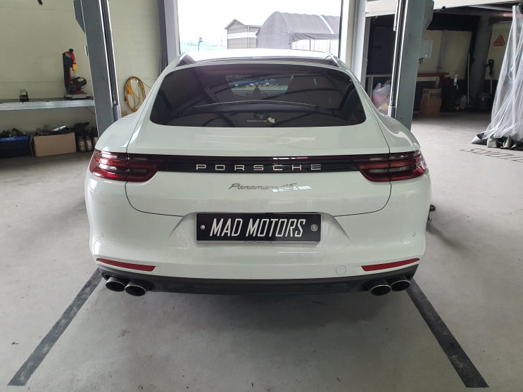 춘천배기튜닝전문점 매드모터스 - 2020포르쉐 파나메라 가변배기로 배기음 상승시키기!! : 네이버 블로그