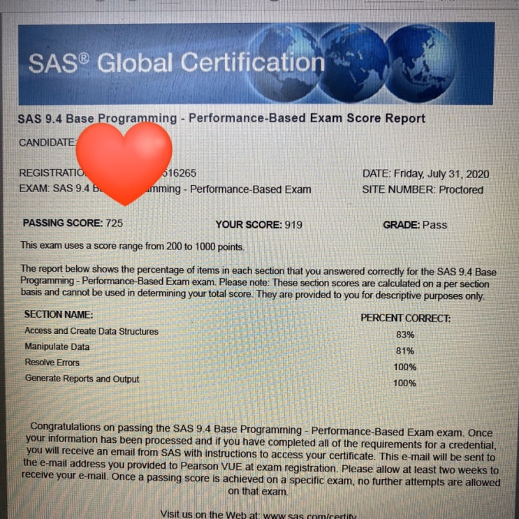 SAS base 수강 및 합격 후기 : 네이버 블로그