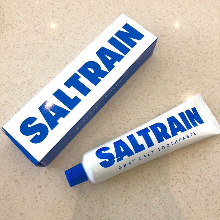 소금치약 후기 : SALTRAIN TOOTHPASTE : 네이버 블로그