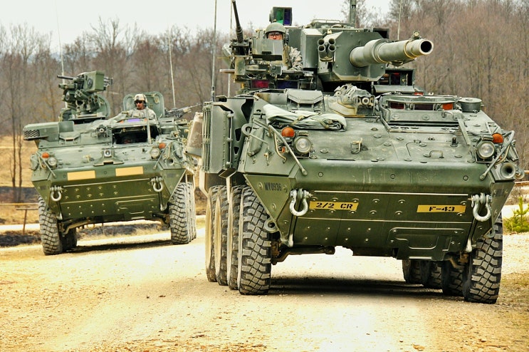 M-1128 Stryker MGS, 불만족한 성능으로 MPF 개발 : 네이버 블로그