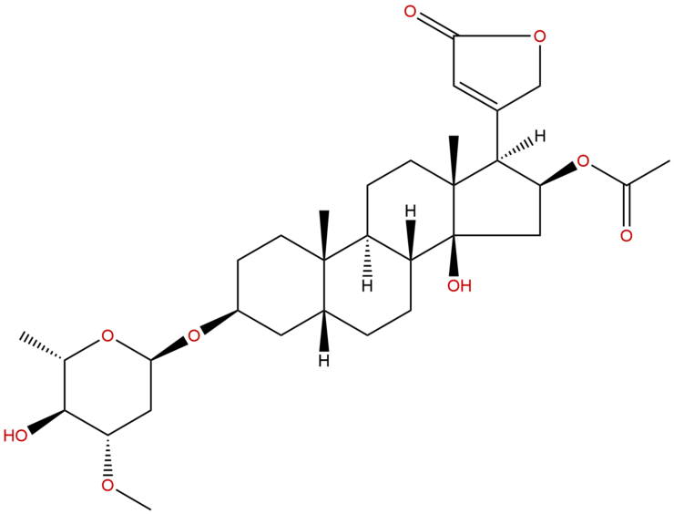 [협죽도 표준물질][Steroids] Oleandrin (올레안드린); Folinerin; Neriolin; Corrigen ...