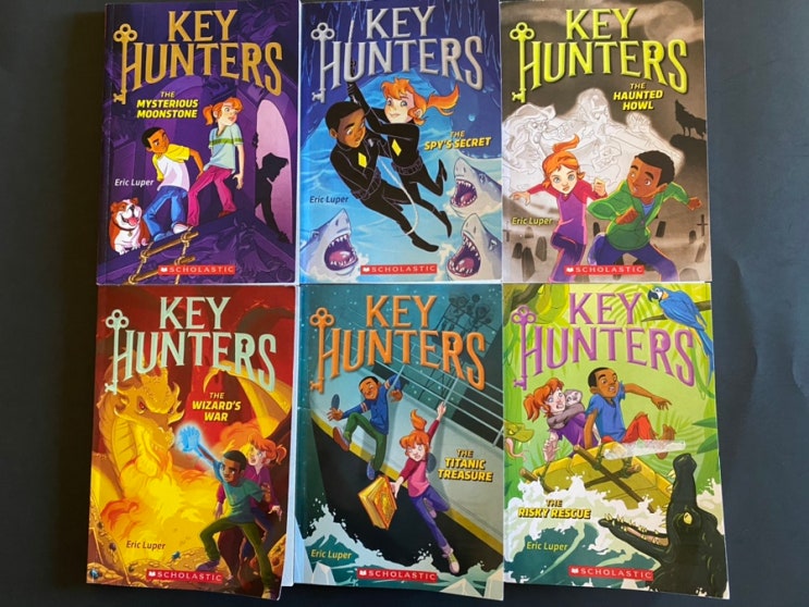 [초등영어챕터북] 책 속으로 들어간 아이들, '열쇠'를 찾아서 떠나는 모험, Key Hunters : 네이버 블로그