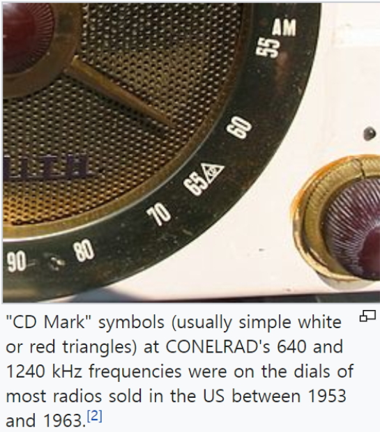 CD Mark (Civil Defence Mark on the Radio Dial) : 네이버 블로그