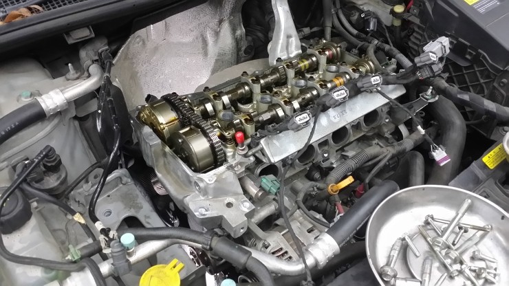 삼성 SM3 엔진오일 누유 수리입니다 : 네이버 블로그