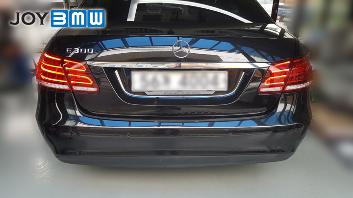 나주에서 온 벤츠 E300 차량 W212 - 후미등 테일램프 면발광 LED 고장 수리 : 네이버 블로그