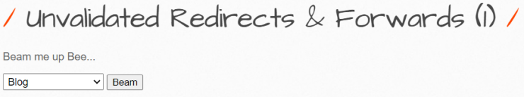 [비박스] Unvalidated Redirects & Forwards (1) : 네이버 블로그