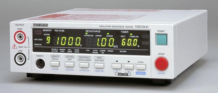 기쿠수이 벤치탑 절연저항계 TOS7200 ! : 네이버 블로그