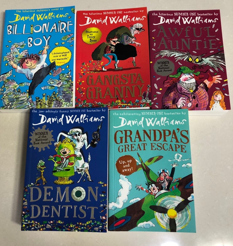 Billionaire boy/ Gangsta Granny/Awful Auntie/Demon Dentist/Grandpa’s ...