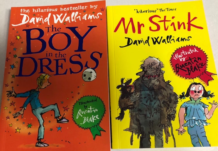 The Boy in the Dress/ Mr.Stink by David Walliams(illustrated by Quentin ...