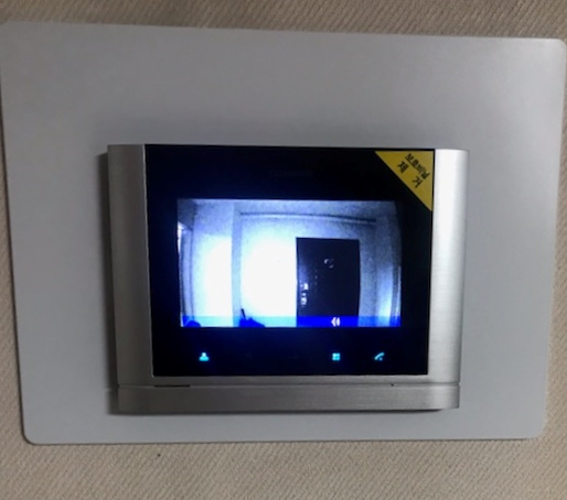 코맥스 비디오폰 Cav 700mb 경기도 의정부시 호원동 신일유토빌아파트 오래된 고장난 구형 제품을 코맥스 디지털 7인치