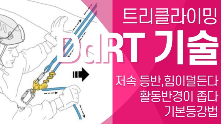트리클라이밍 DdRT 등반기술 [트리클라이밍연구소] : 네이버 블로그