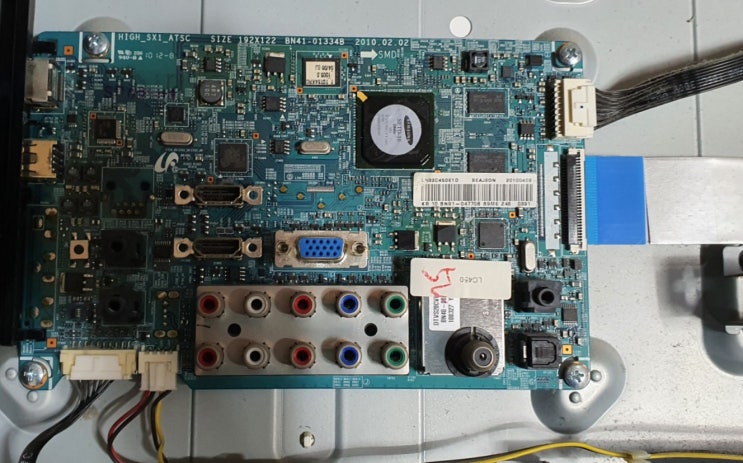 삼성32인치 LN32C450 LN32C450E1D 삼성TV수리 리모컨인식안됨 리모컨수신불량 IR수신 IR : 네이버 블로그