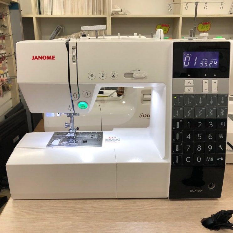 JANOME 780DC 과연 DC7100보다 좋은가? : 네이버 블로그
