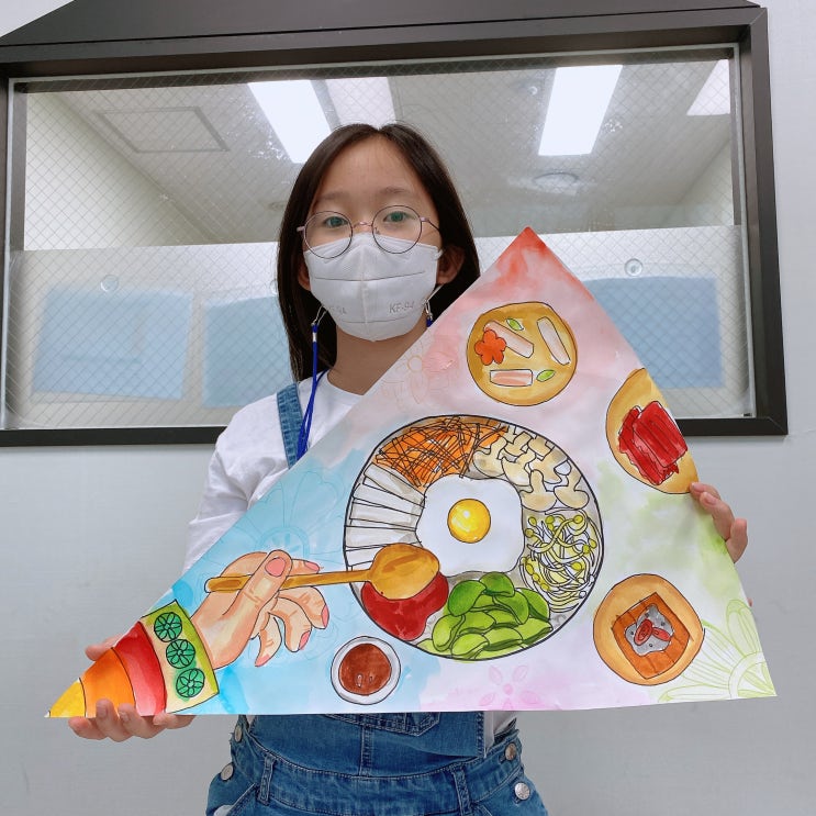 영렘브란트 청라국제센터 청라 미술학원 초등미술 세계의 축제음식 네이버 블로그