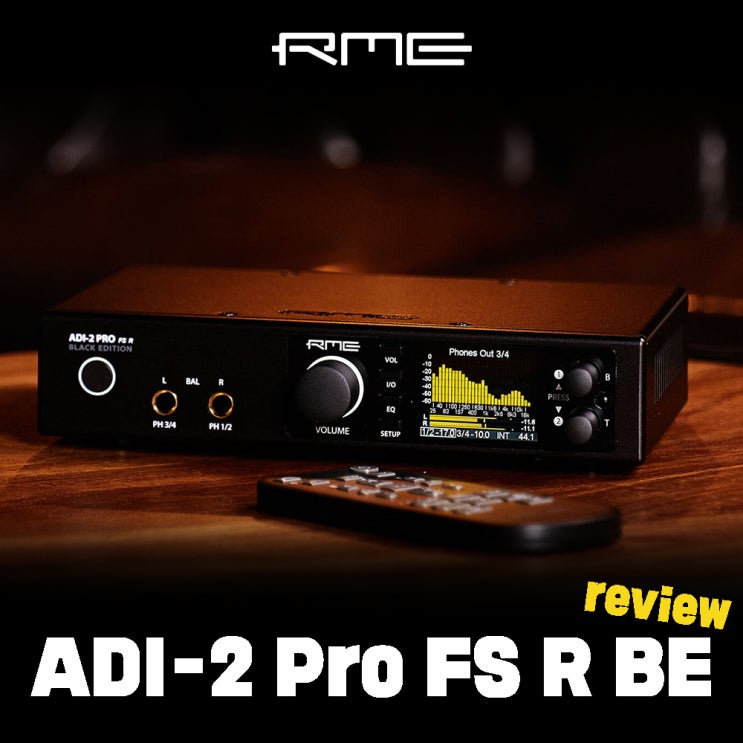 [오디오 인터페이스 리뷰] RME "ADI-2 Pro FS R BE" 추천 리뷰 : 네이버 블로그