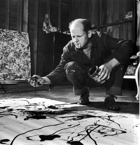 세계의 아티스트 :: 드리핑, 액션 페인팅, 잭슨 폴록(Jackson Pollock) : 네이버 블로그