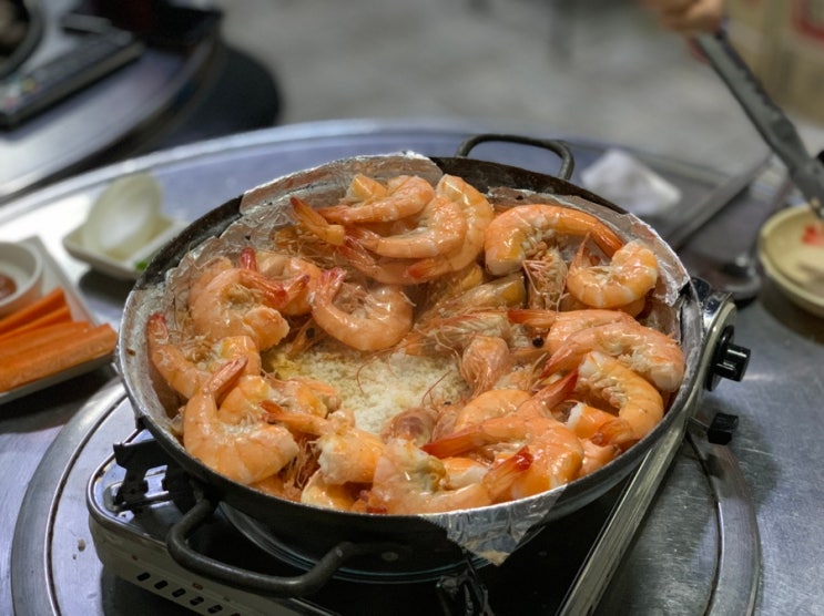 서울 대하구이 맛집 살이 통통한 쌍문역 맥반석조개구이집 대하 먹방 후기 네이버 블로그
