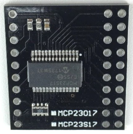 MCP23017 MCP23S17 SPI I2C IIC Serial Interface Board Bidirectional 16 ...
