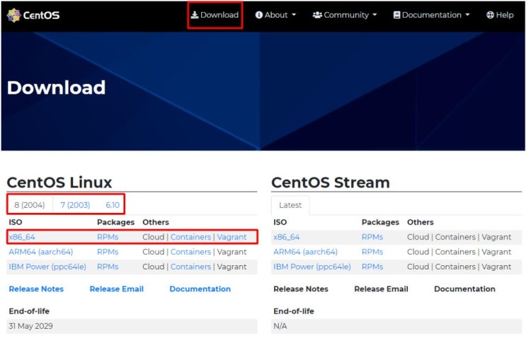 [Linux]CentOS8.2 다운로드 및 설치과정 : 네이버 블로그