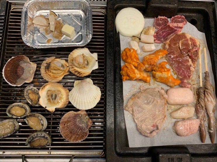 성동구왕십리맛집 조개창고 신선한 조개와 고기를 무한리필로 조개구이 무한리필 네이버 블로그
