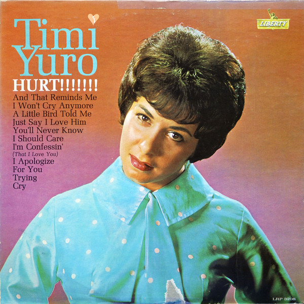 Timi Yuro - Hurt [듣기, 노래가사, Audio, LV] : 네이버 블로그