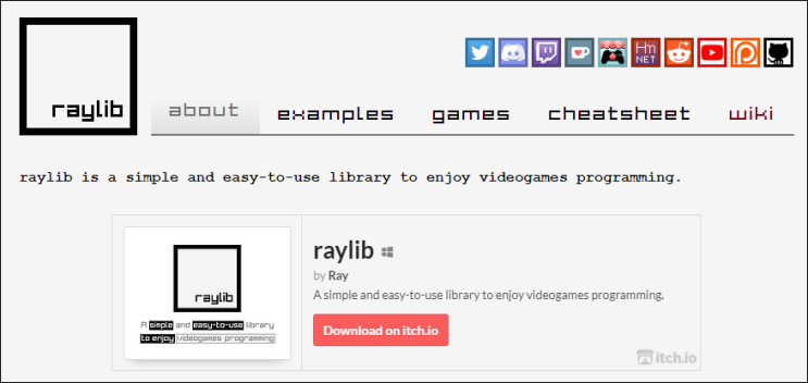 [raylib] 게임 프로그래밍을 위한 쉬운 C 라이브러리 : 네이버 블로그