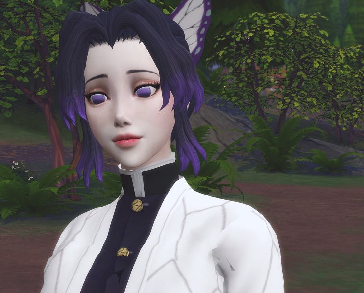 [심즈4 SIMS4 심배포] 귀멸의 칼날 Demon Slayer - 코쵸우 시노부 kochou shinobu : 네이버 블로그
