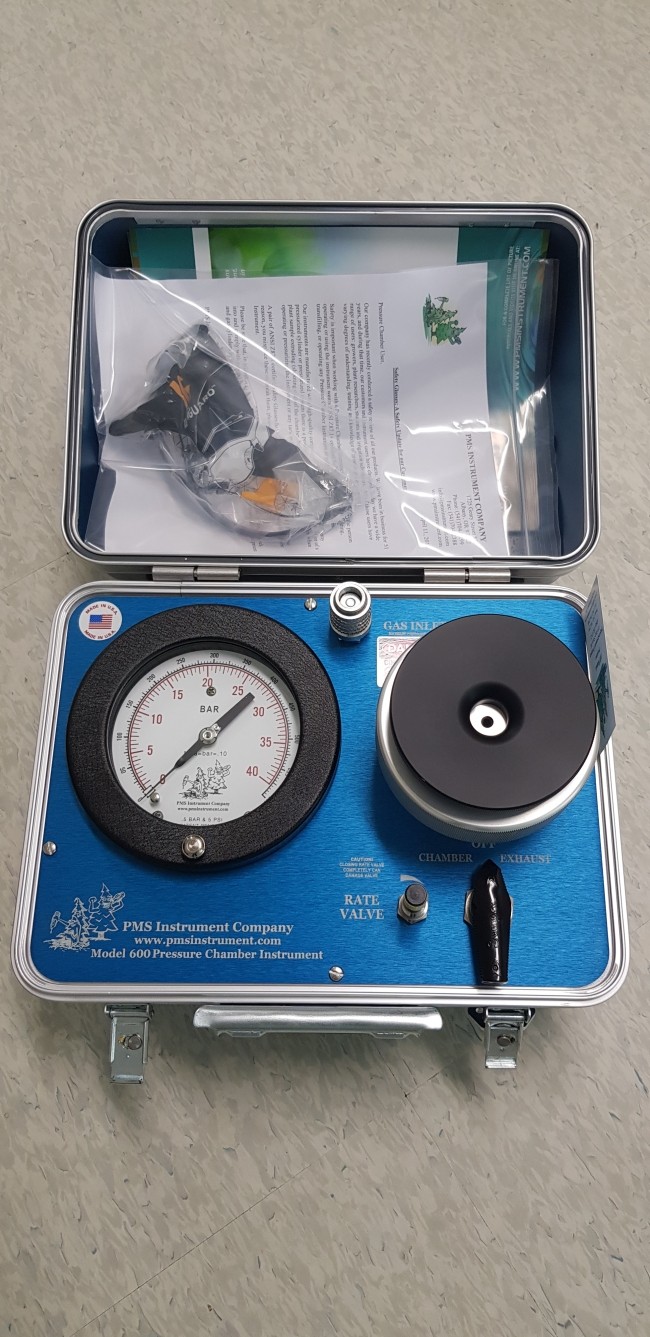 PMS-600,식물의 수분잠재력,수분포텐셜,수분스트레스,식물스트레스 측정을 위한 압력챔버 납품,설치,시운전 후기 : 네이버 블로그