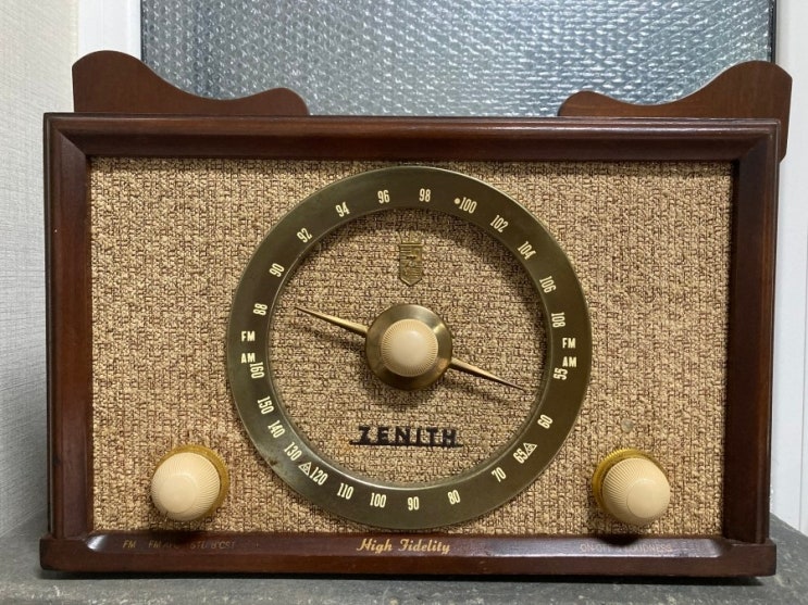제니스 835 진공관 라디오, Zenith tube radio 835 : 네이버 블로그