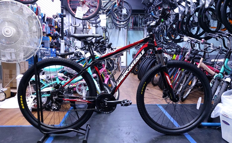 용인자전거수지자전거분당자전거 퀄리티 최고 가성비짱 24단 입문급 Mtb 자전거 아메리칸이글 Ae3100 275 출고